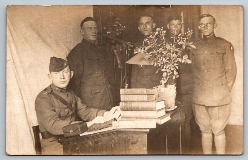 RPPC WW1 US Army 3rd Army Medical Corp Captan Real Photo Postcard c1918 ...