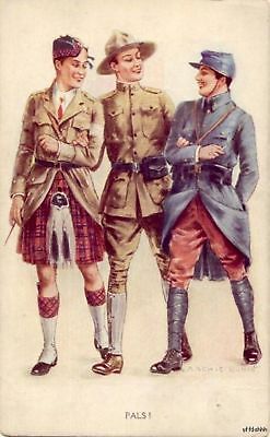 Archie Gunn Illustration Pals! 3 WWI Soldiers | Topics - Militaria ...