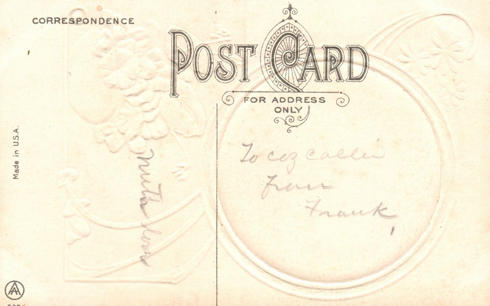 Vintage Postcard Greetings From Some Special Friend Letter Souvenir ...