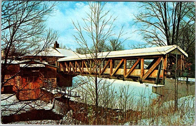 Postcard BRIDGE SCENE Manchester New Hampshire NH AN7576 | United ...