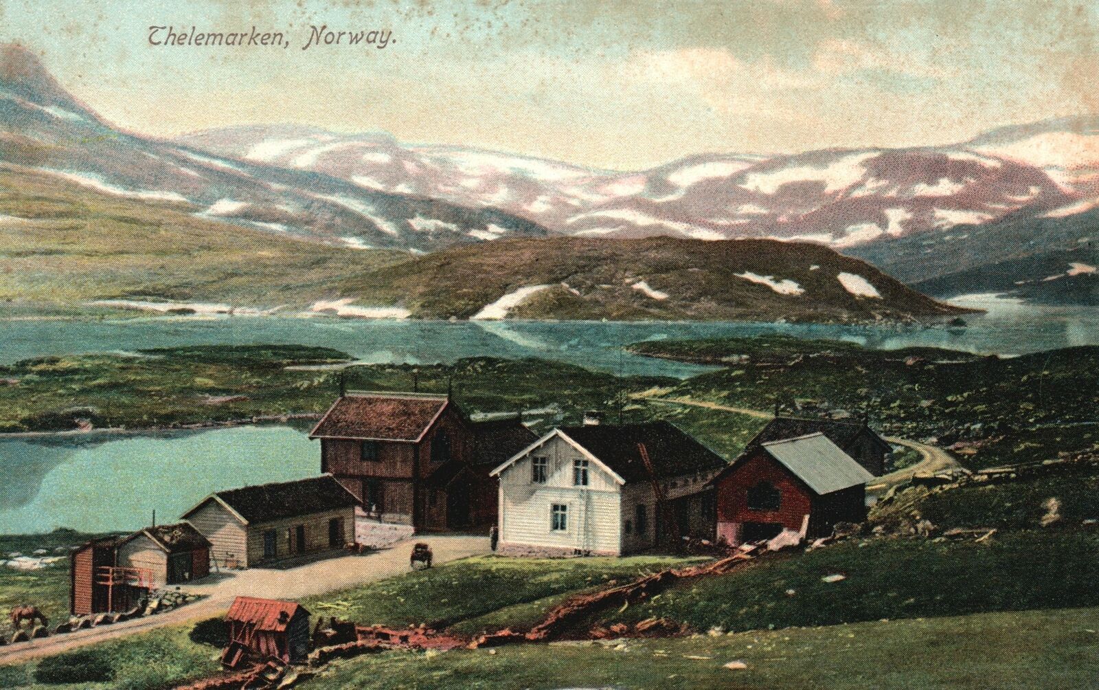 Vintage Postcard 1910's Telemarken Historic Inland Region Southern ...