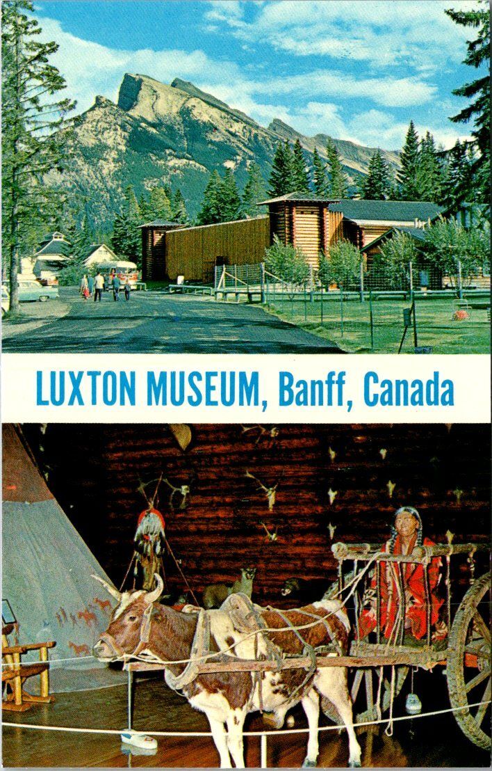 Canada Alberta Banff Luxton Museum Split View | Canada - Alberta ...