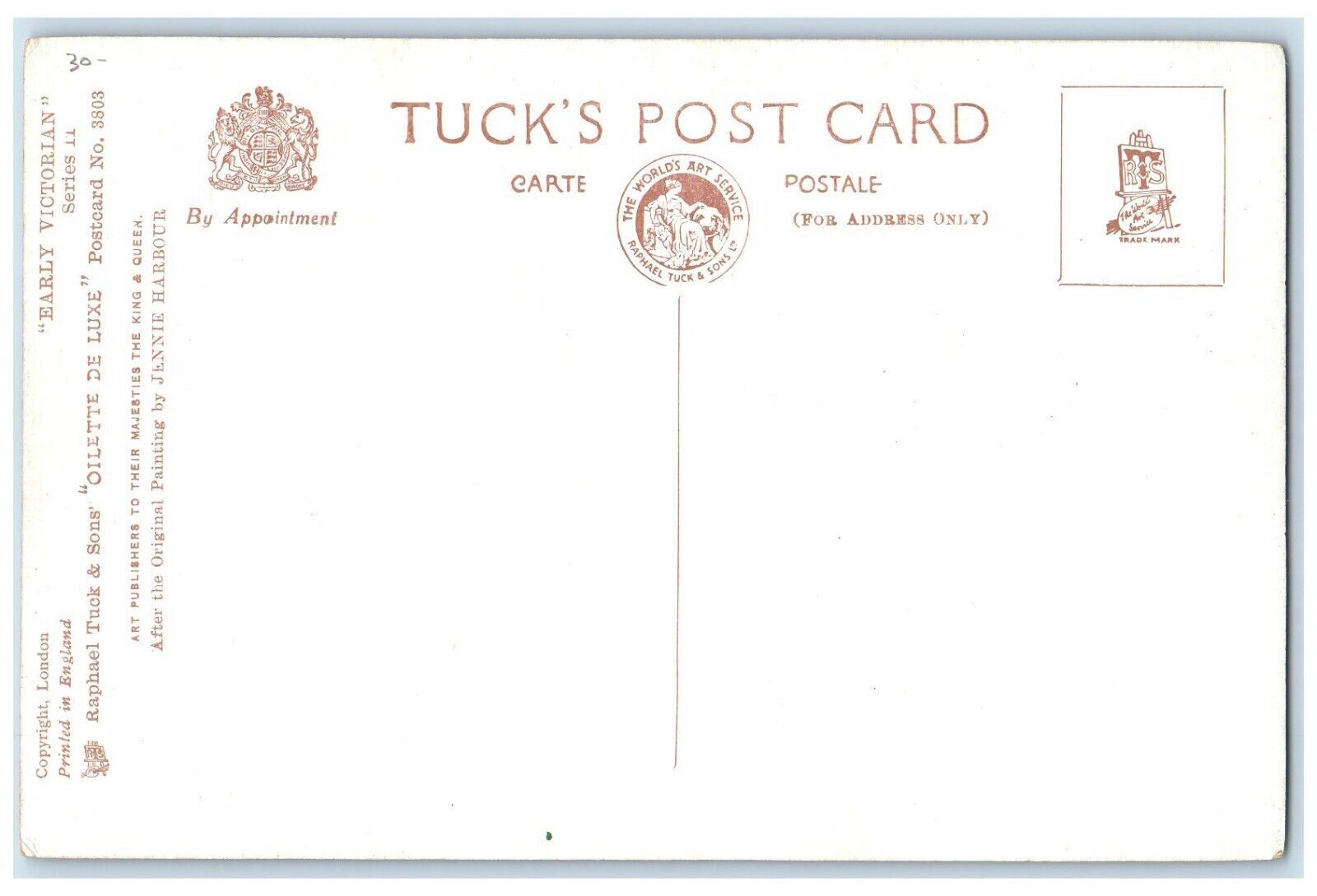 c1910's Victorian Girls The Sisters Painted By Jennie Harbour Tuck's ...