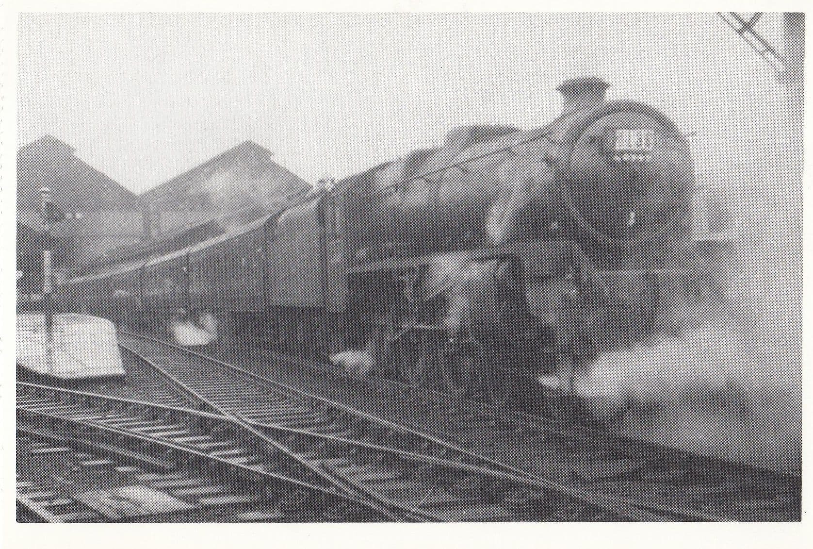 Blackburn Station in 1968 44949 Stephenson Train Lancashire Railway ...
