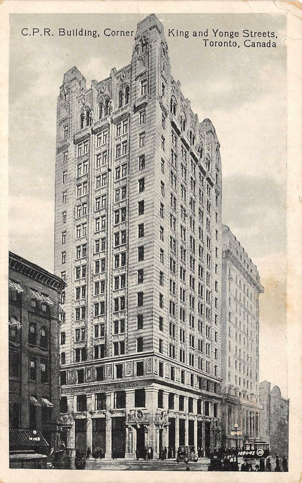 br105028 building corner king and yonge street toronto canada | Canada ...