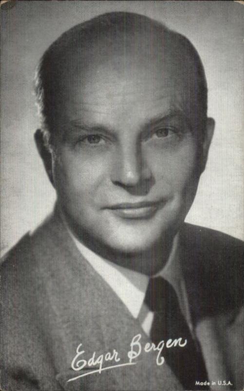 Edgar Bergen Actor