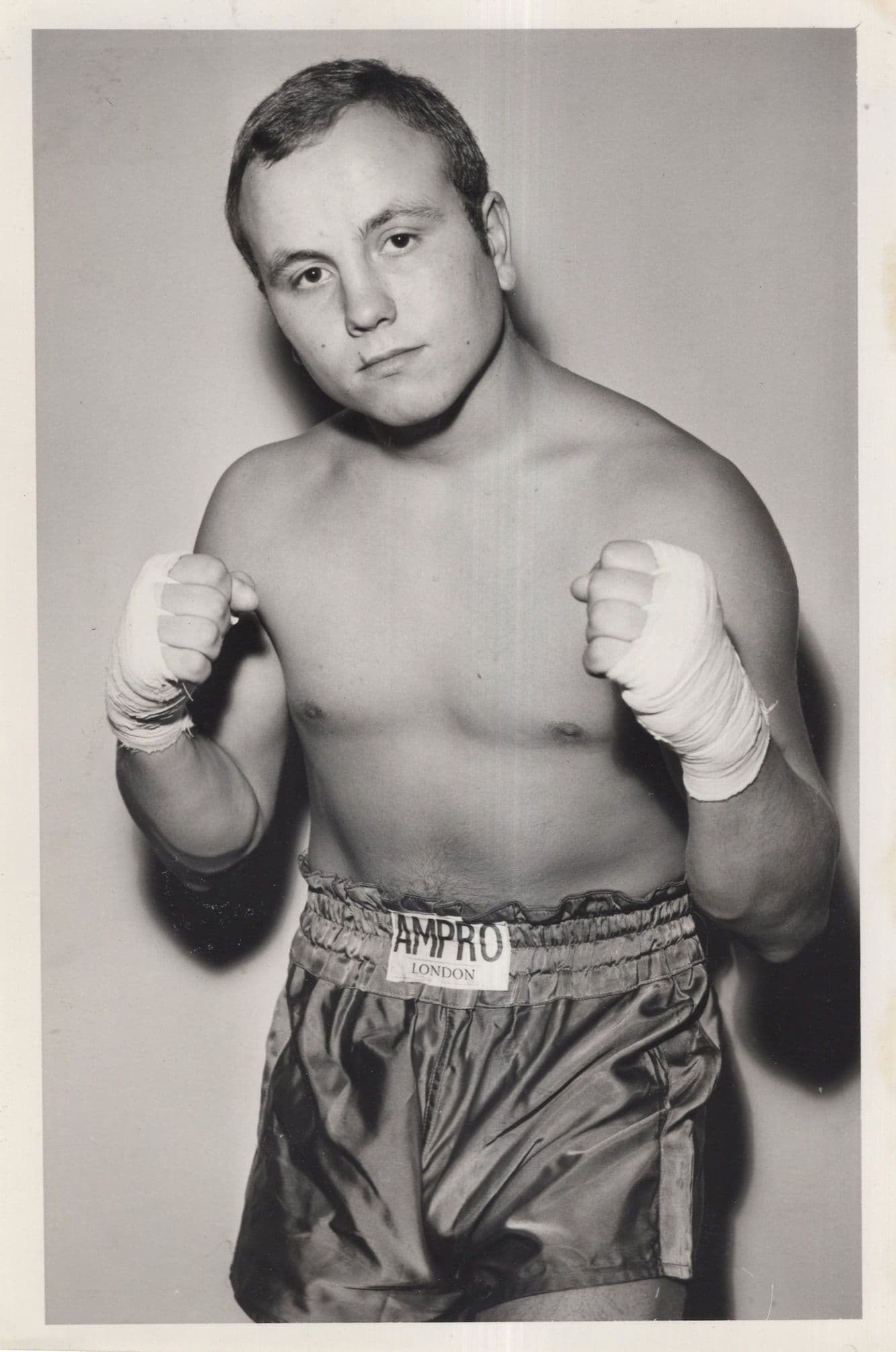 Unidentified British Boxer 1960s Old Boxing Publicity Photo | Other ...