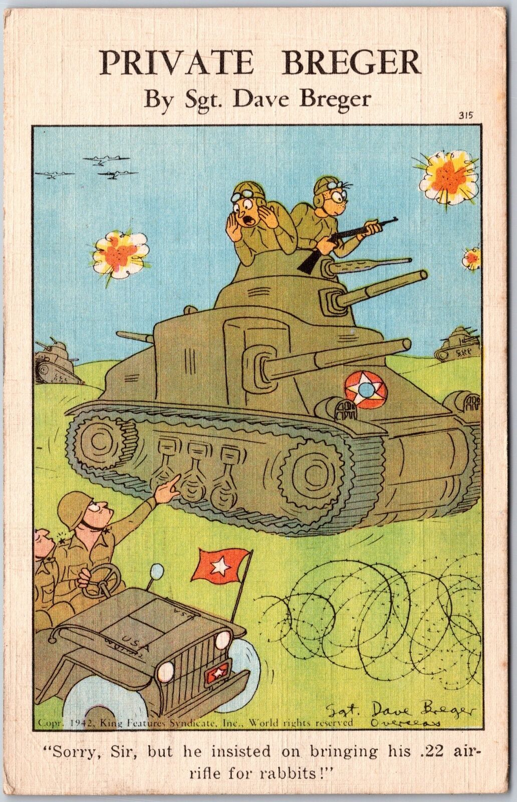 Private Breger By Sgt. Dave Breger, Army, 1943 Comic Cartoons, Vintage ...