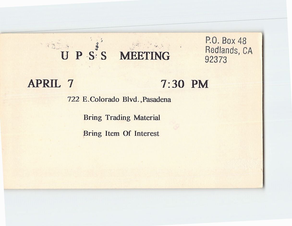 Postcard First U.S. Postal Card Adapted to Commemorate Its 100th ...