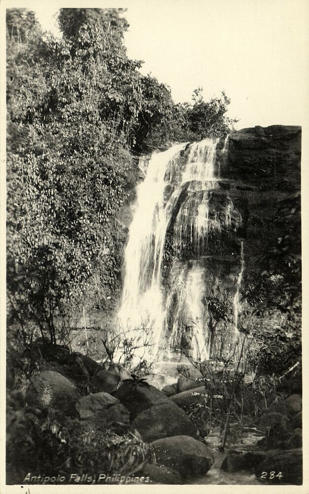 philippines, Luzon, RIZAL, Antipolo Hinulugang Taktak Falls (1920s ...