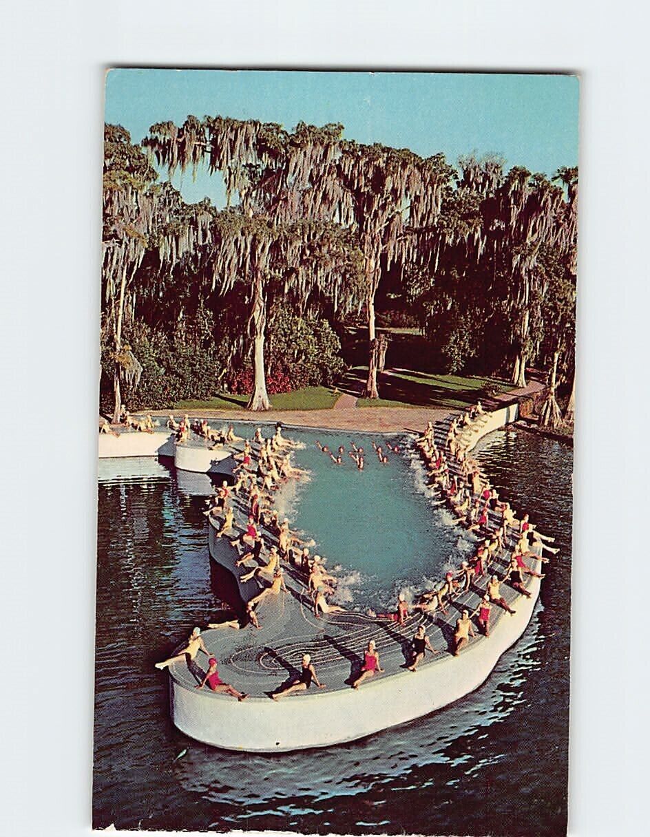 Postcard Esther Williams Swimming Pool Florida's Cypress Gardens USA ...