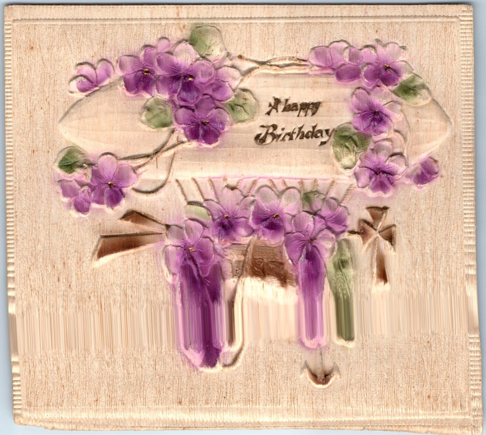 c1910s Unique Happy Birthday Blimp Dirigible Flying Machine Embossed PC ...