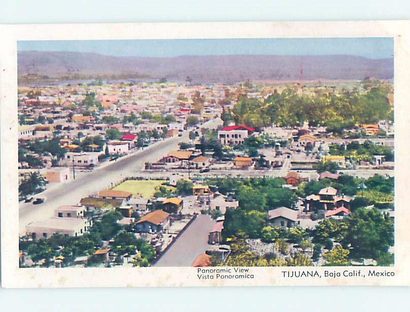 Pre-1980 AERIAL VIEW OF TOWN Tijuana - Baja California Mexico F5902 ...