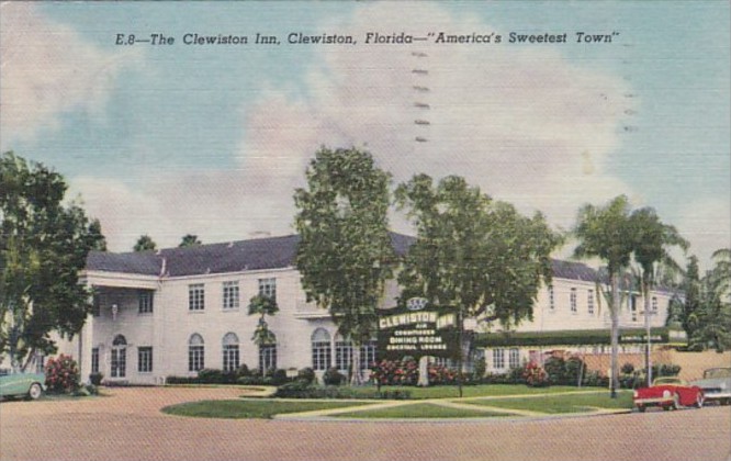 Florida Clewiston The Clewiston Inn 1957 Curteich | United States ...