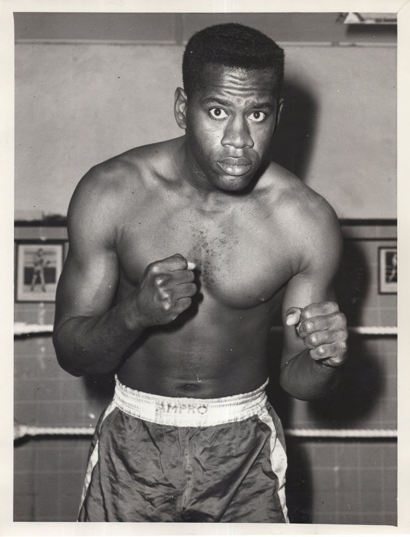 Philip Phil Dubisson Trinidad & Tobago Boxer Vintage Large Photo ...