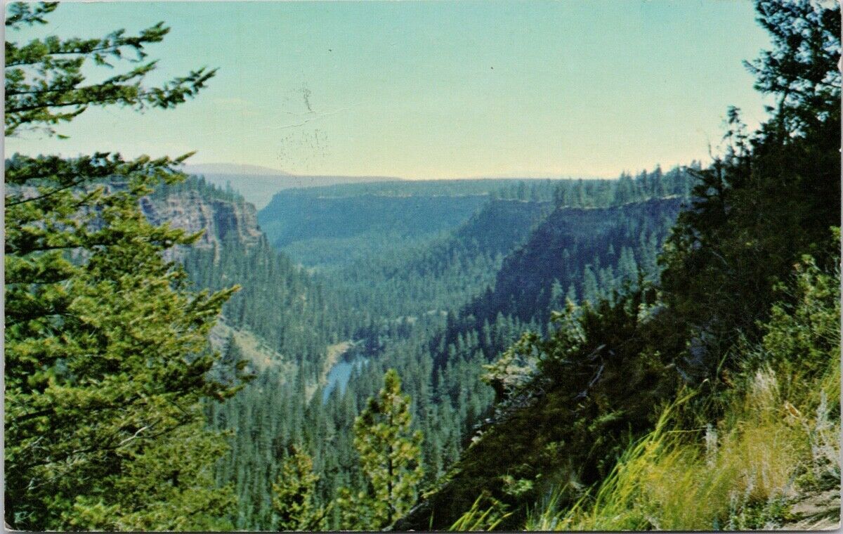 The Painted Chasm near Clinton BC Cariboo Highway 1960s Vintage ...