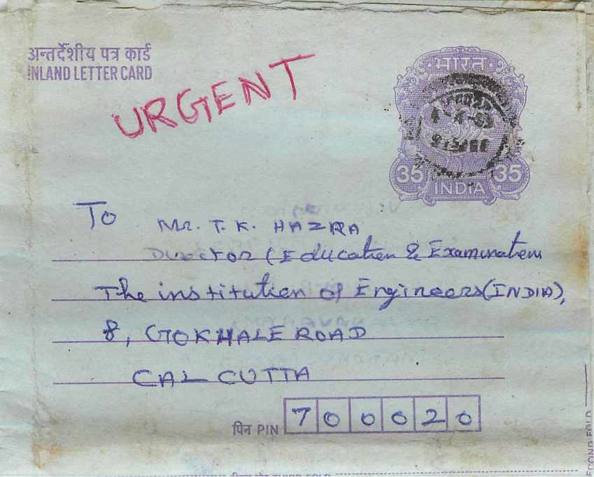 Cover Letter Aerogramme Aerogramme India Gandhi | Asia & Middle East ...