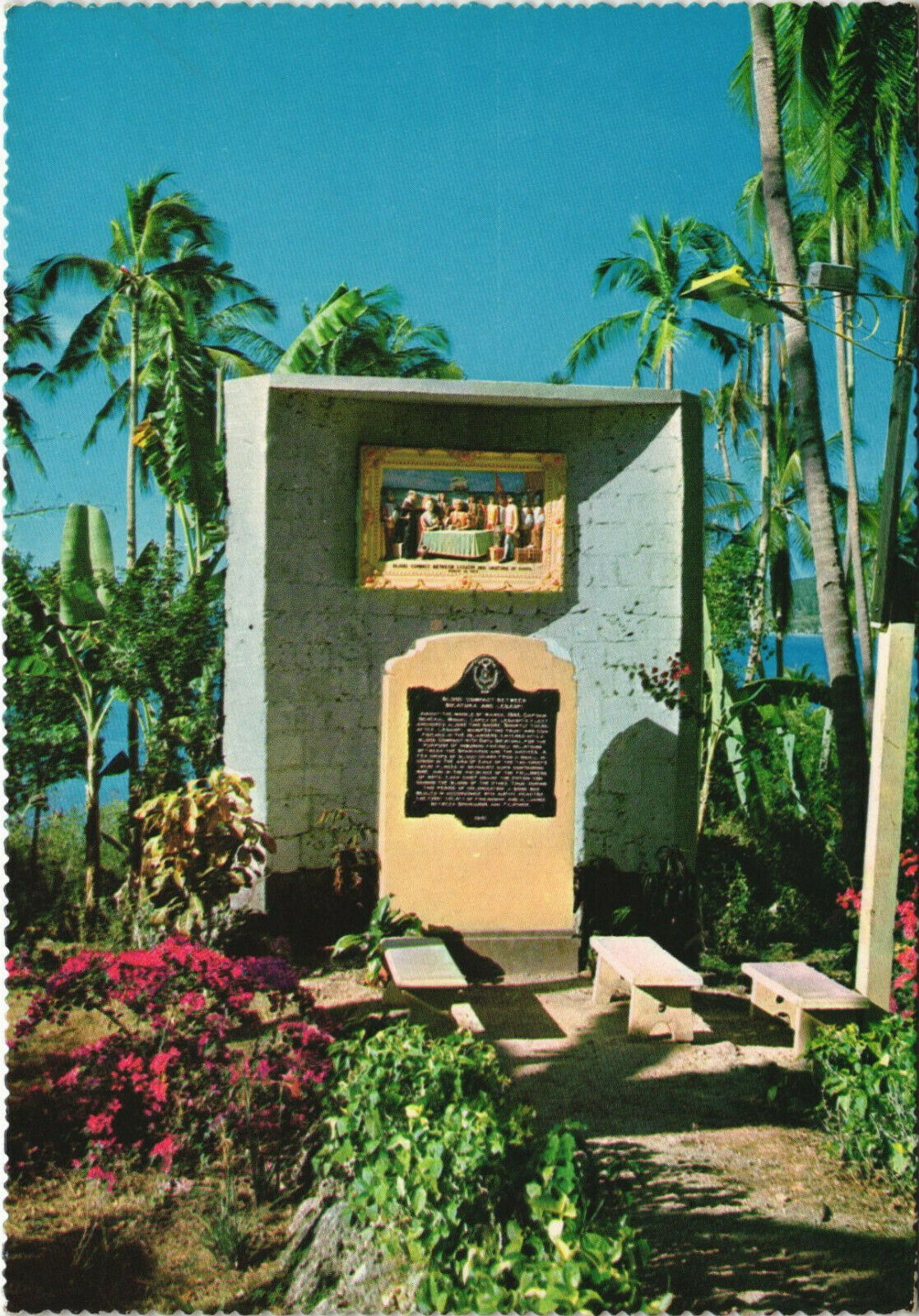 PC Philippines, Blood Compact Marker, Tagbilaran, Boho Modern Postcard ...