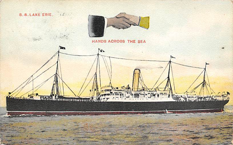 SS Lake Erie Canadian Pacific Ship 1907 | Topics - Nature & Landscapes ...