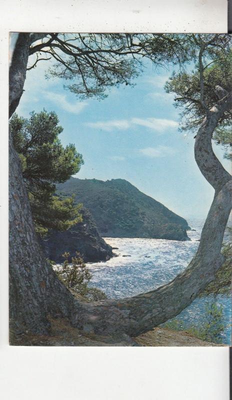 BF28694 reflets orgentes dans les calanques du cap sic france front ...