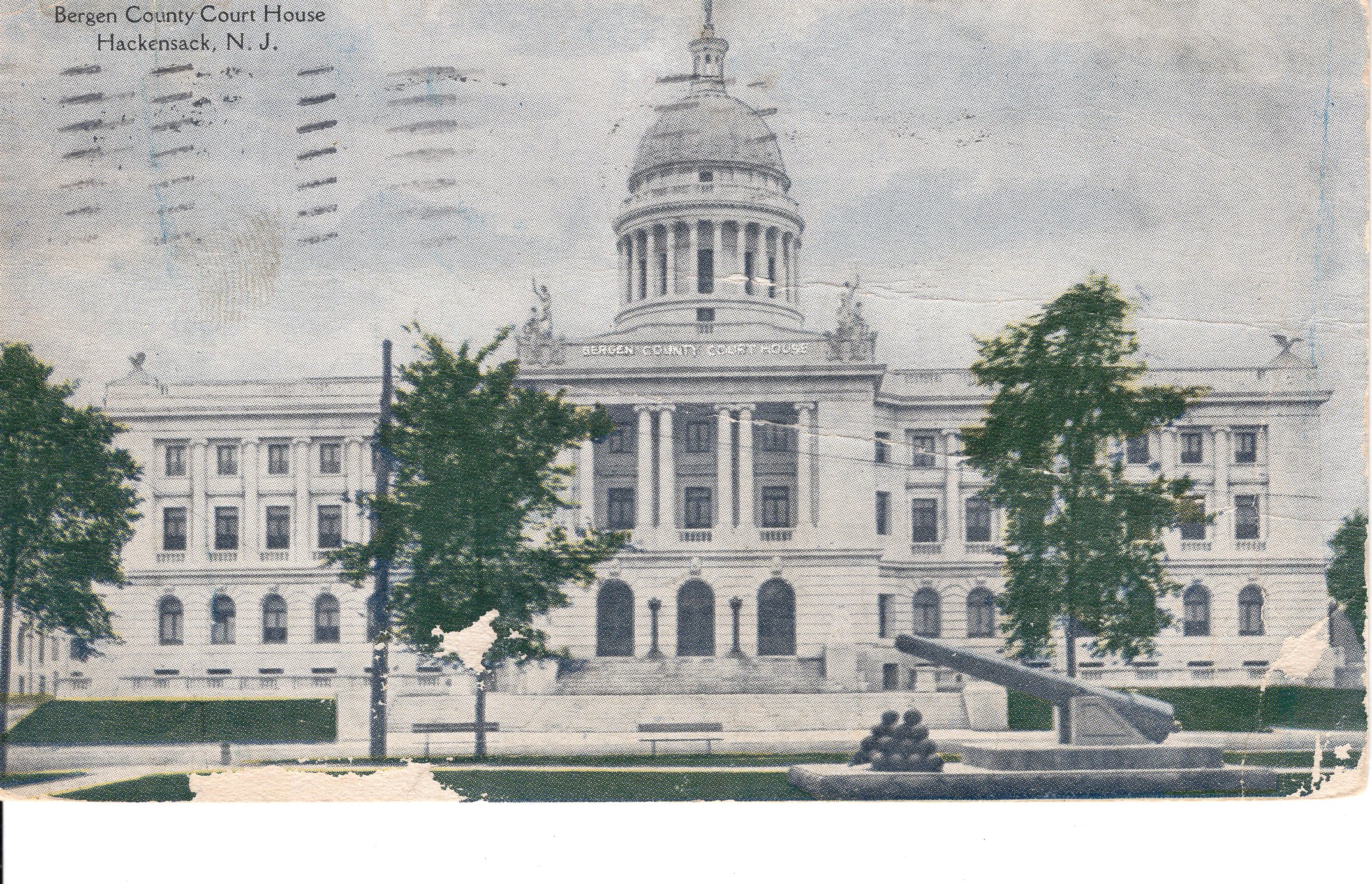 US Pc1782 Bergen County Court House, Hackensack, NJ | United States ...