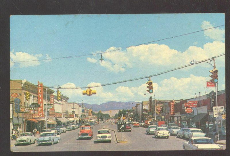 Montrose Colorado Downtown Street Scene 1950'S Cars Vintage Postcard ...