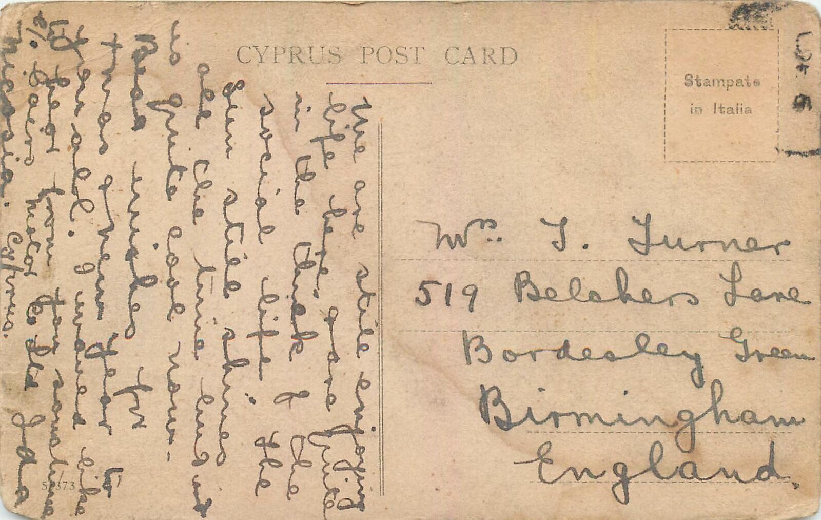 Postcard Cyprus Famagusta Gate of the land types and scenes | Europe ...