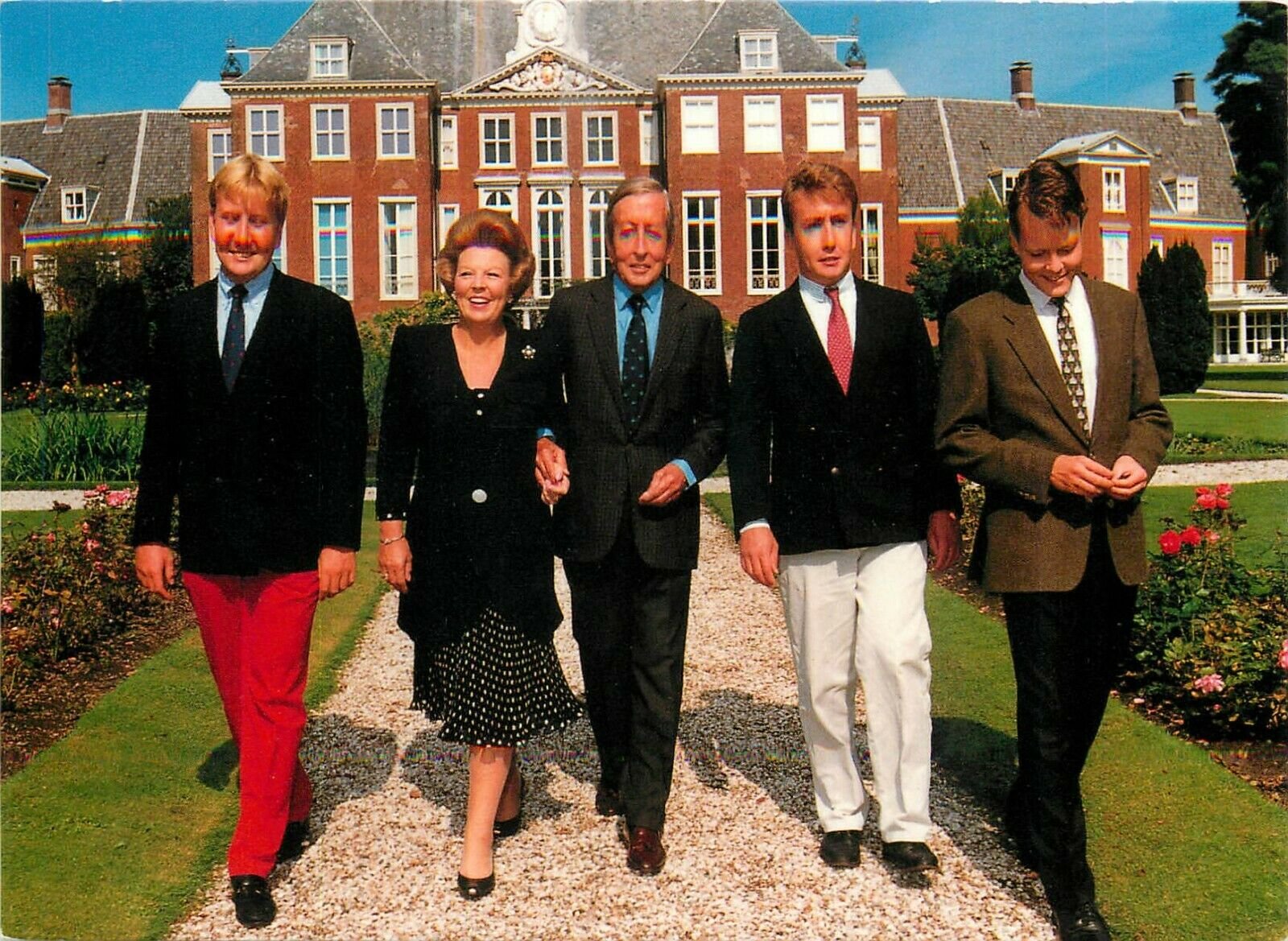 Koninklijke familie bij Paleis Huis ten Bosch royalty royal family ...