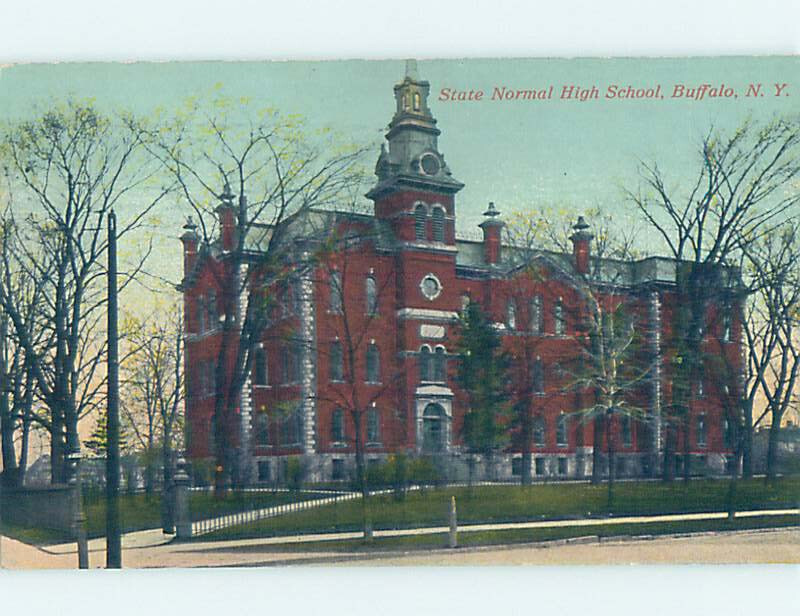 Pre-Chrome HIGH SCHOOL SCENE Buffalo New York NY AG6569 | United States ...