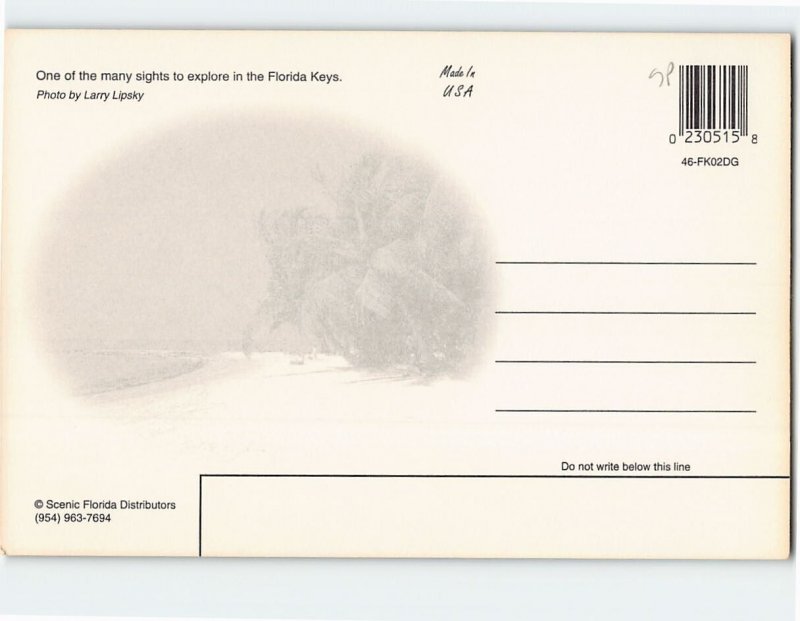 Postcard John Pennekamp Coral Reef State Park, Key Largo, Florida ...