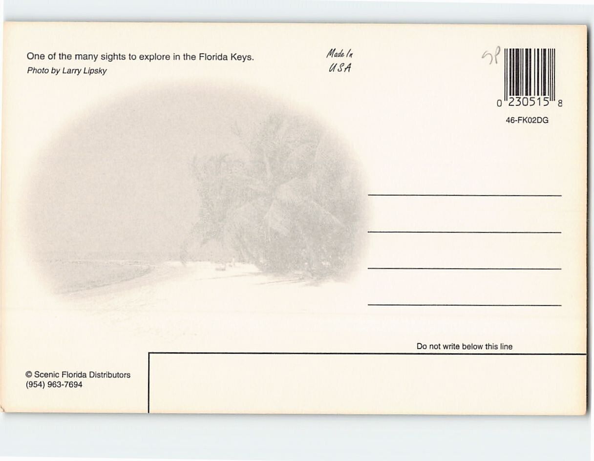 Postcard John Pennekamp Coral Reef State Park, Key Largo, Florida ...