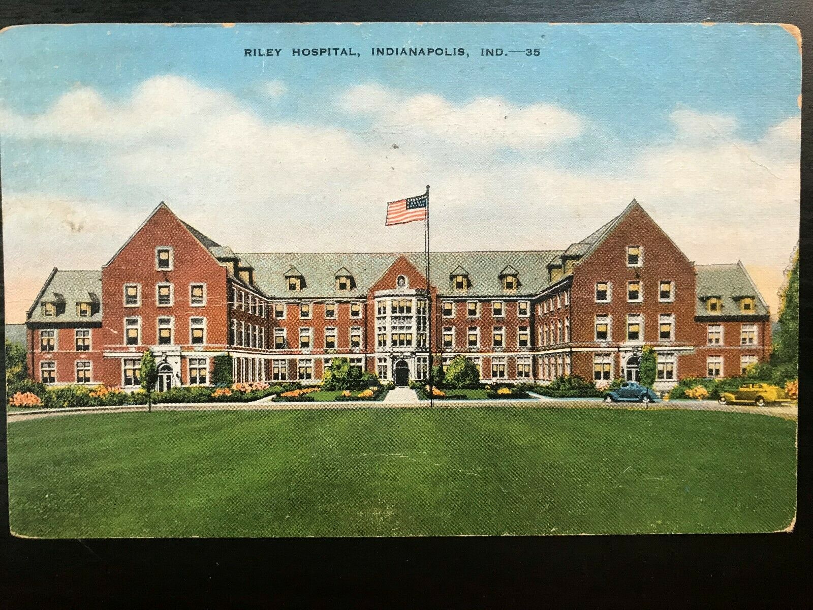 Vintage Postcard 1945 Riley Hospital Indianapolis Indiana | Asia ...