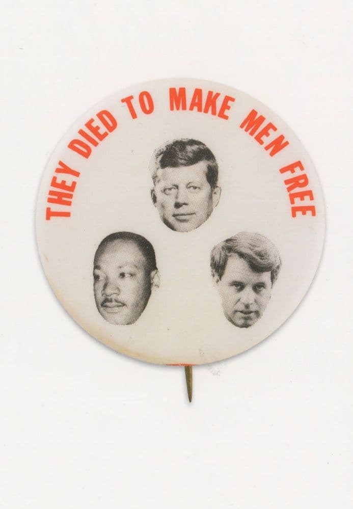 Jimmy Carter Martin Luther King John Kennedy Badge Button Postcard ...