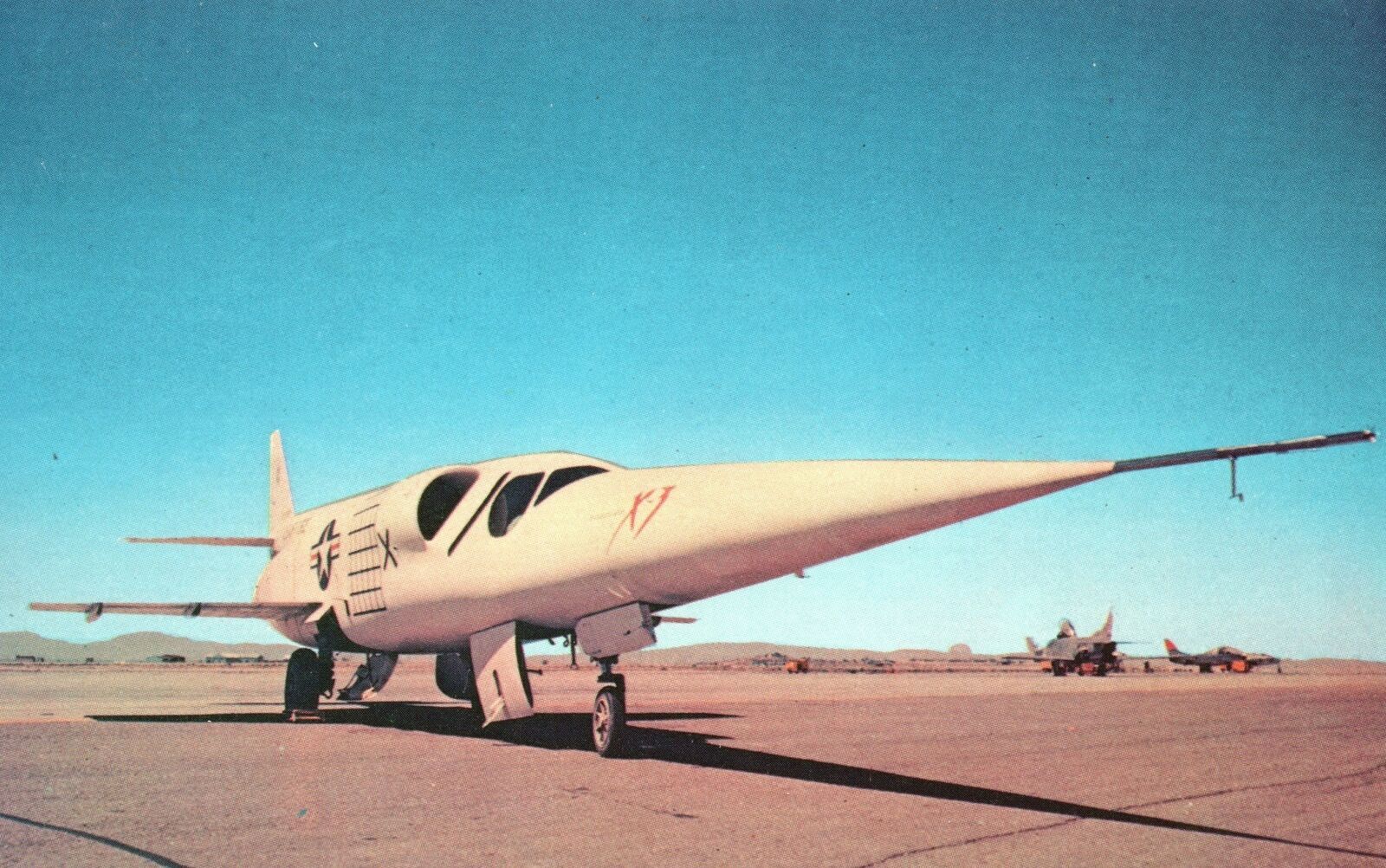 Vintage Postcard Douglas X-30 Stiletto Research Aircraft Power Plant ...
