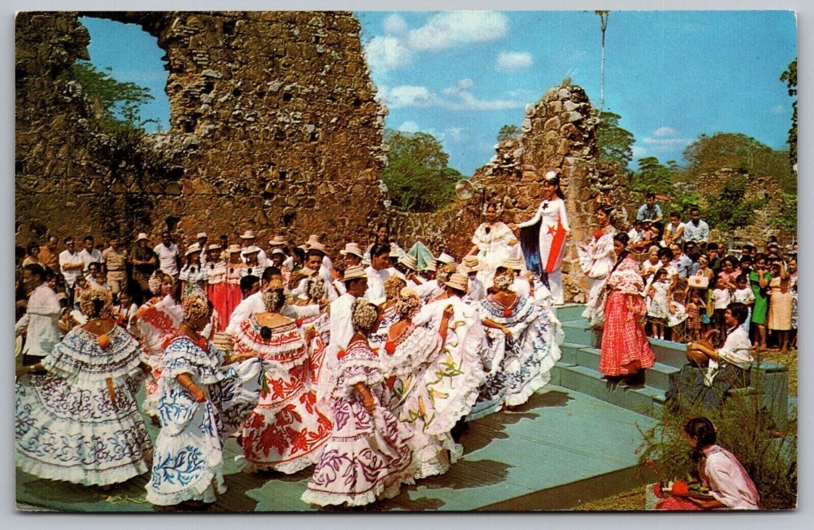 Folklore Native Music Dances Old Panama Republic Panama Postcard UNP ...