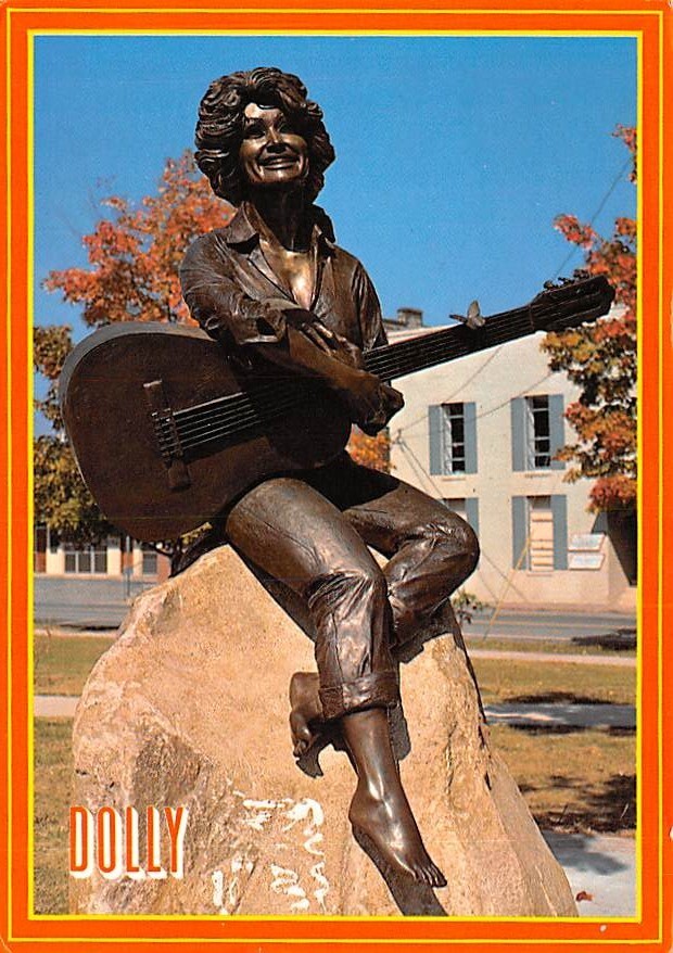 Dolly Parton Statue by Jim Gray Unused | Topics - Other, Postcard ...