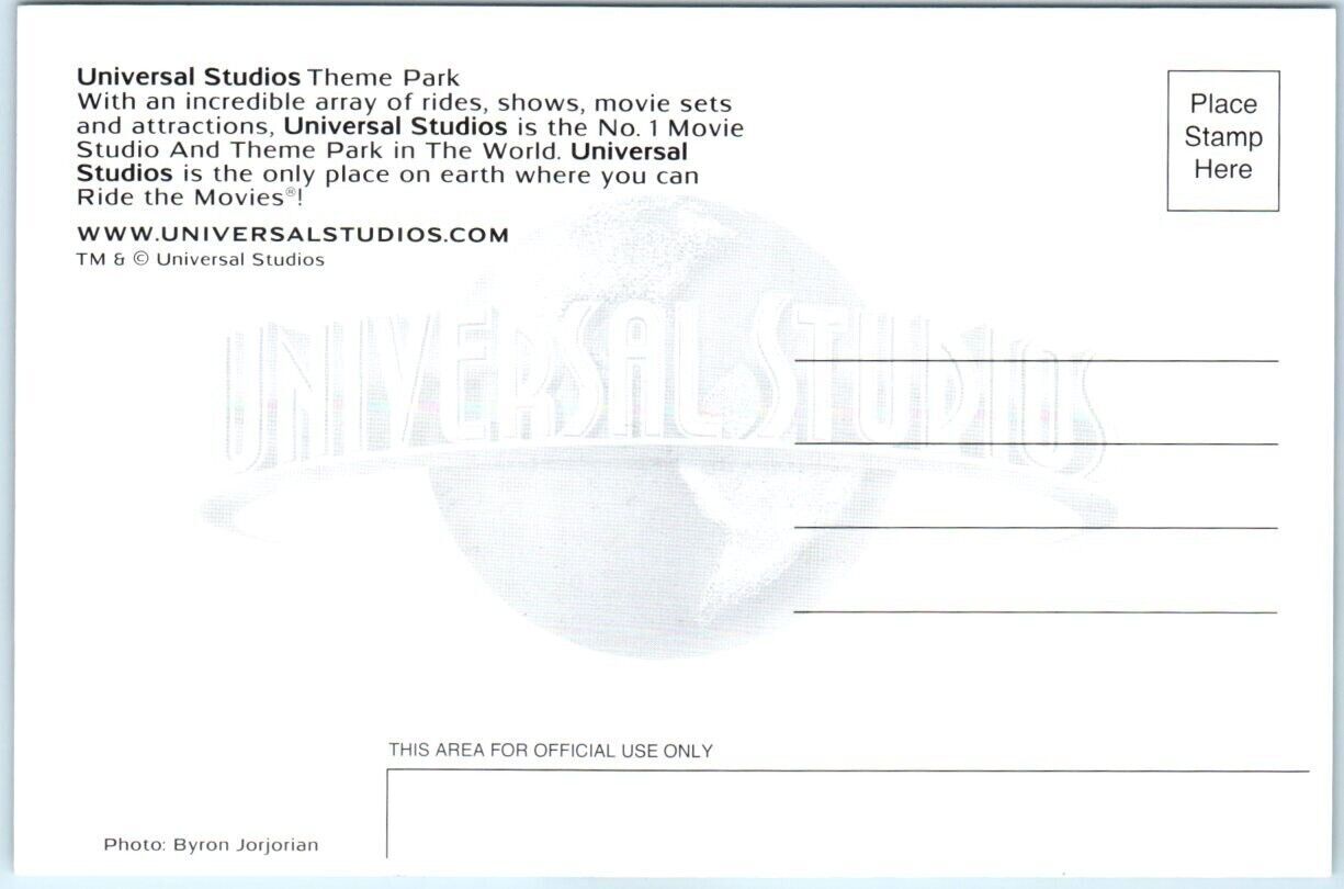 Postcard - Universal Studios Theme Park - Orlando, Florida | United ...