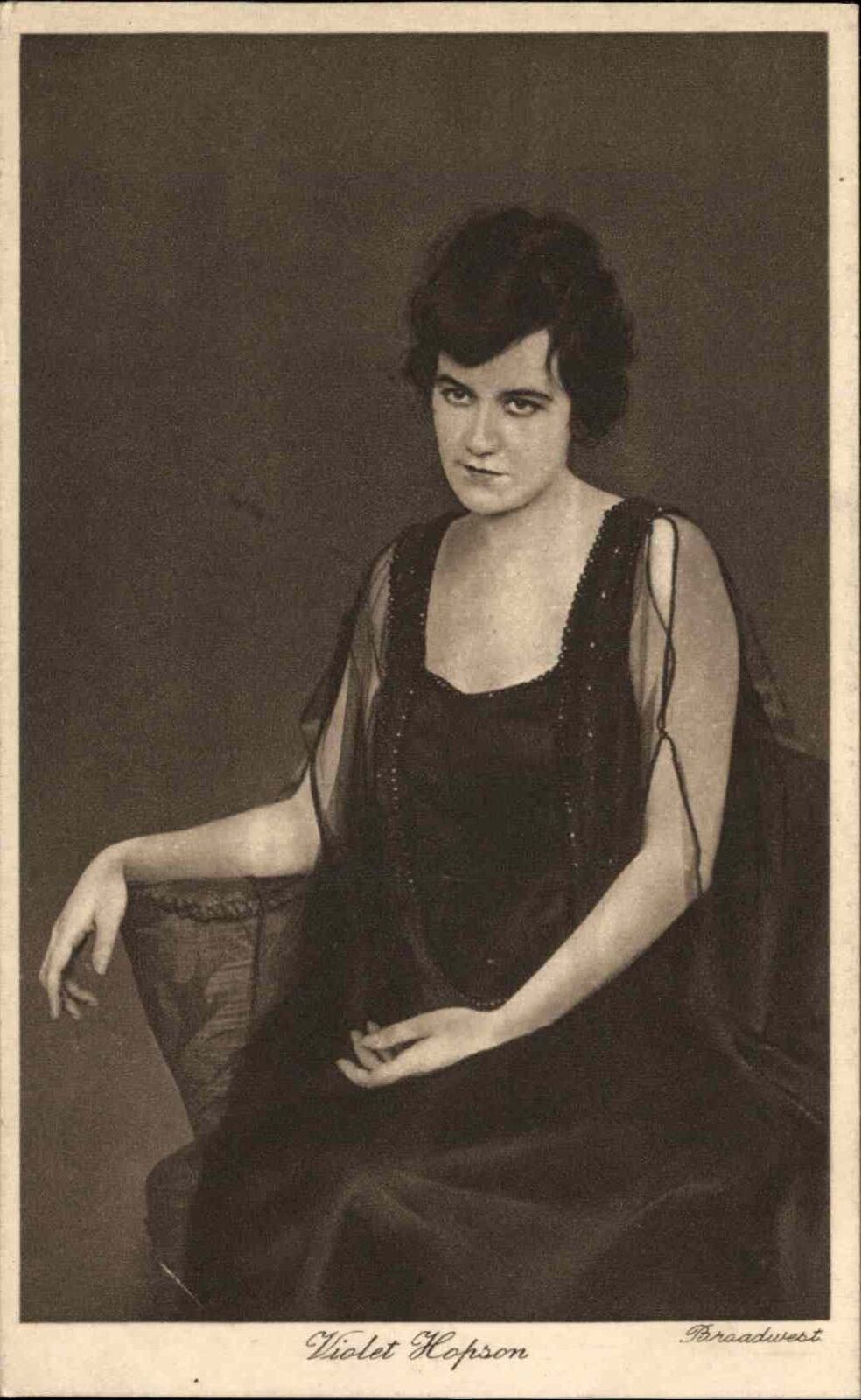 British Actress Silent Film Star VIOLET HOPSON | Other / Unsorted ...