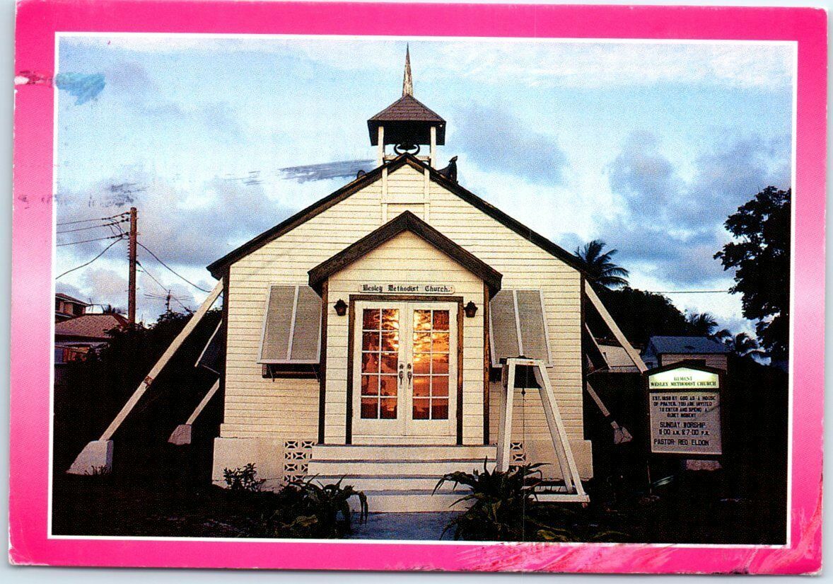 Postcard - Wesley Methodist Church - Alice Town, Bimini in the Bahamas ...