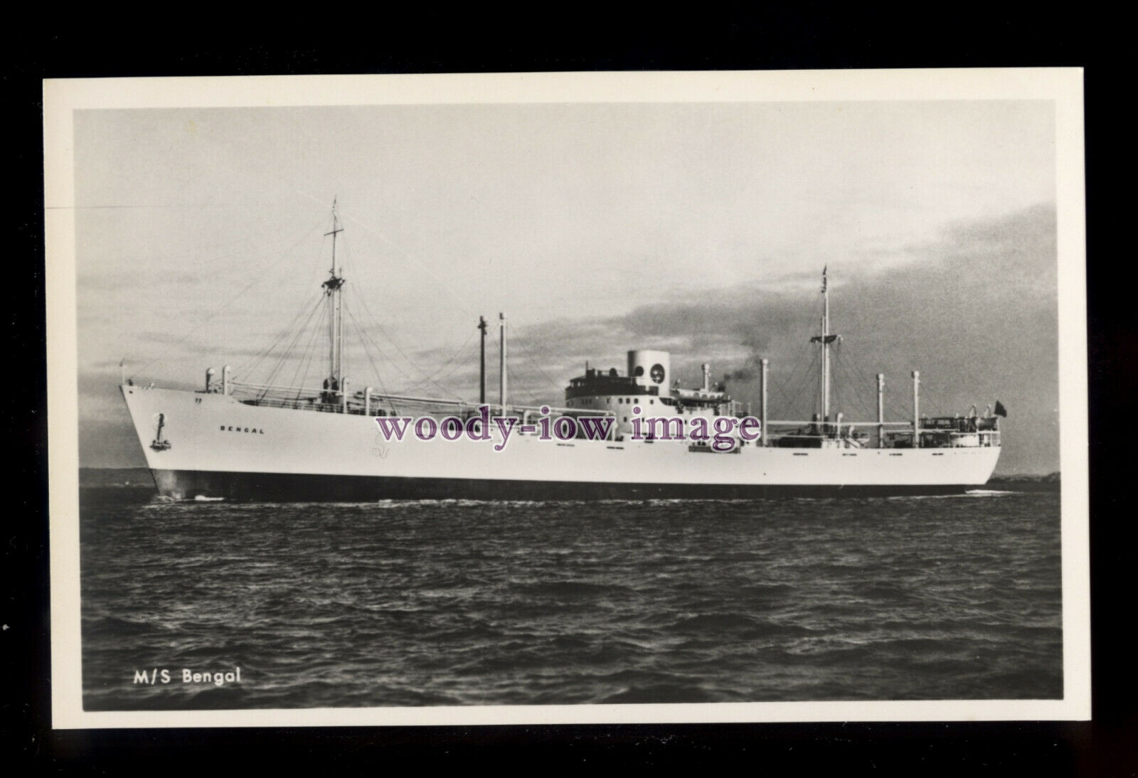 cb0045 - Swedish East Asia Line Cargo Ship - Bengal , built 1944 ...