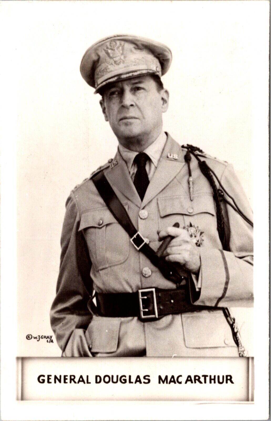 Real Photo Postcard of a Portrait of General Douglas MacArthur | Other ...