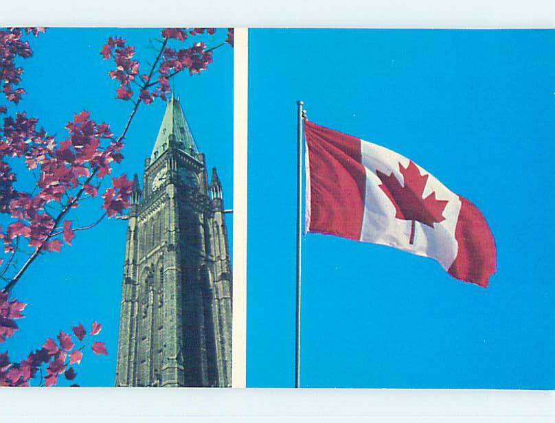 Unused 1965 THE NEW CANADIAN FLAG INTRODUCED Toronto - Ottawa ON p8948 ...