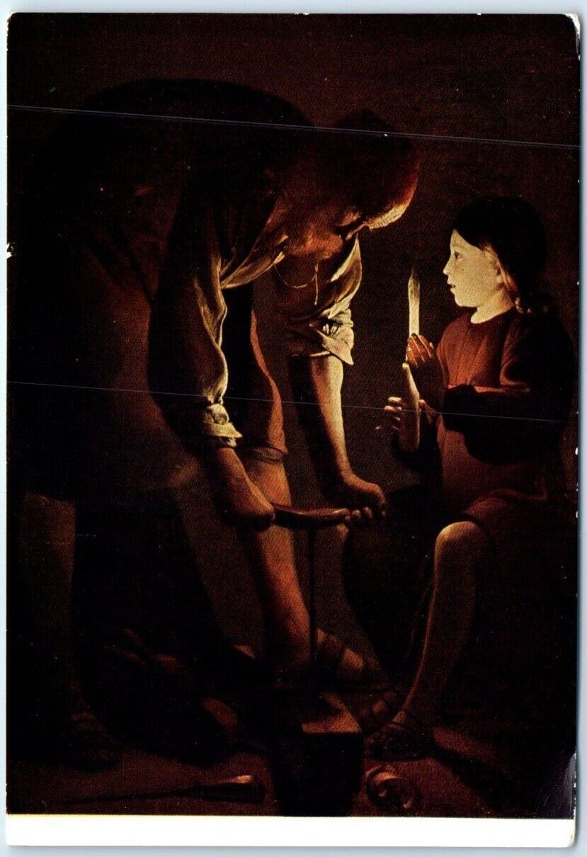 Saint Joseph as a carpenter By Georges De La Tour, Louvre Museum ...