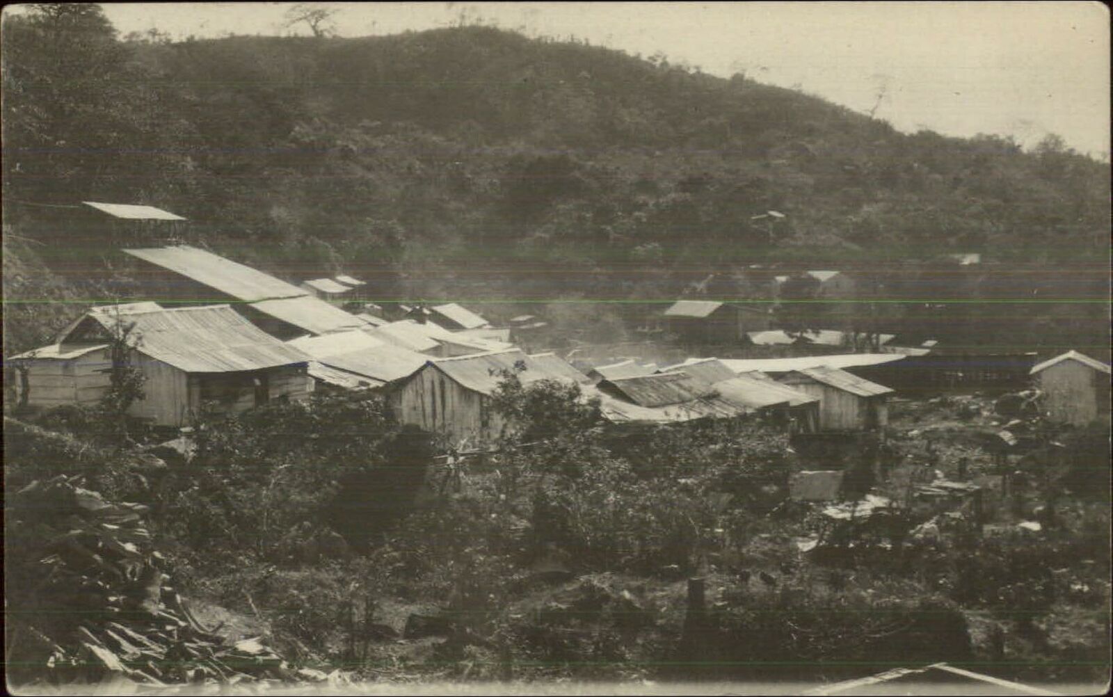 Mining Ghost Town? Shanty Town Cascade CO Written on Back Real Photo ...