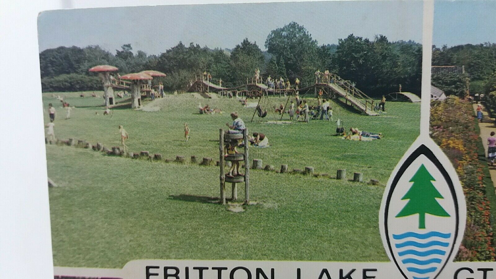 Vintage Postcard Fritton Lake Gt Yarmouth 1970s Multiview Boating Pony ...