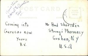 Steamship SS Santa Elena c1930 Real Photo Postcard / HipPostcard