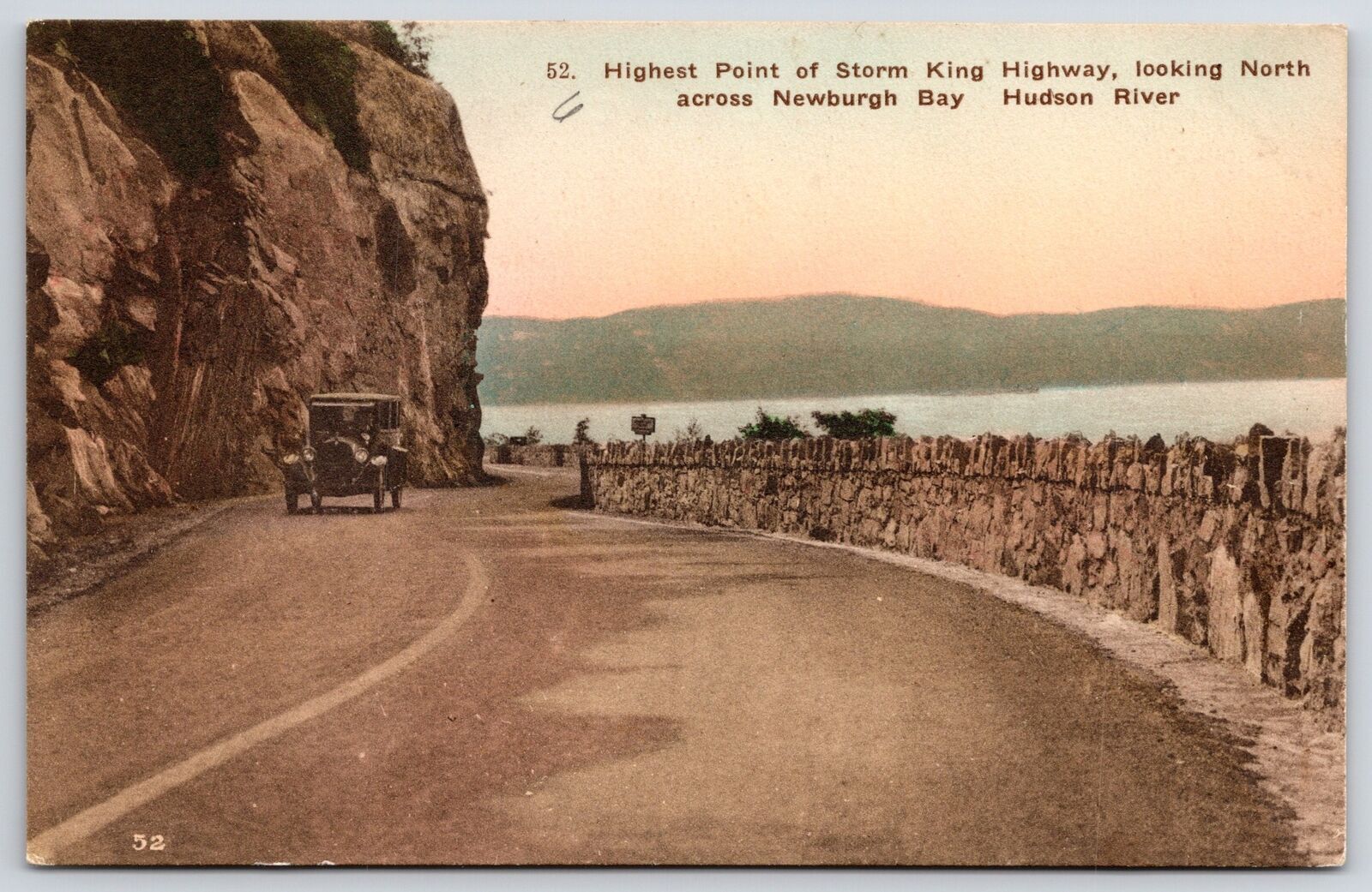 Storm King Highway Across Hudson River New York Mountain Highest Point ...