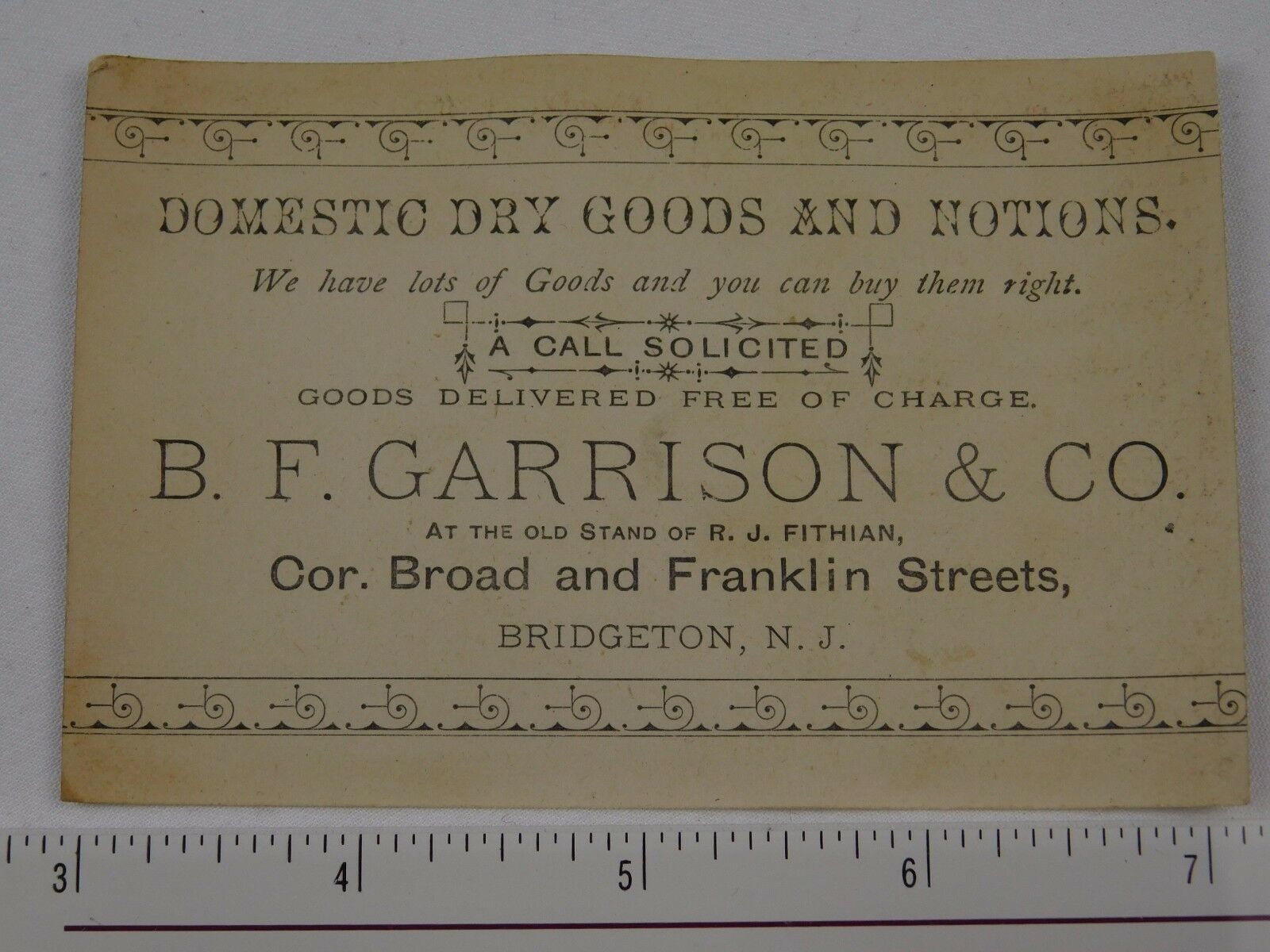 B.F Garrison & Co Dry Goods & Notions Lovely Girl Picking Strawberries ...