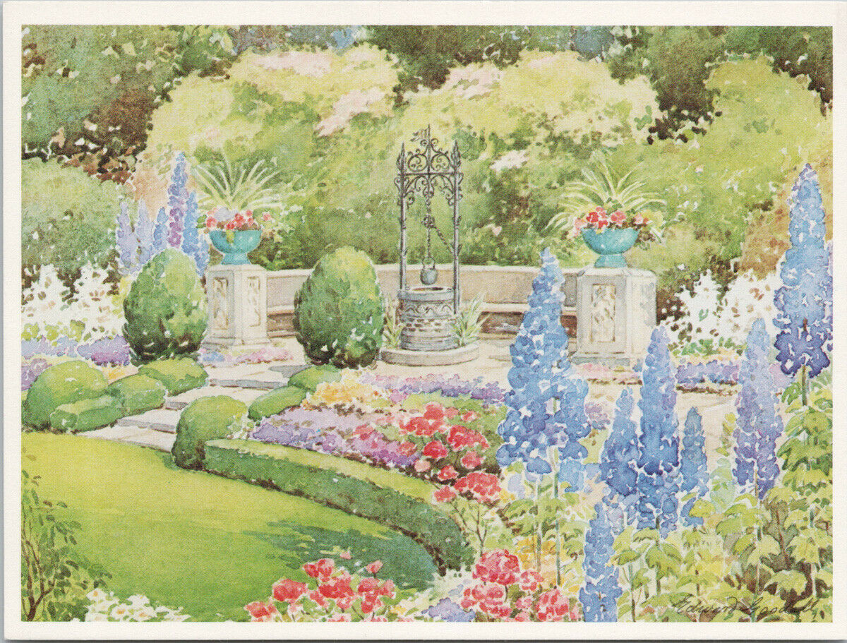 'Italian Wishing Well' Butchart Gardens Victoria BC Edward Goodall ...