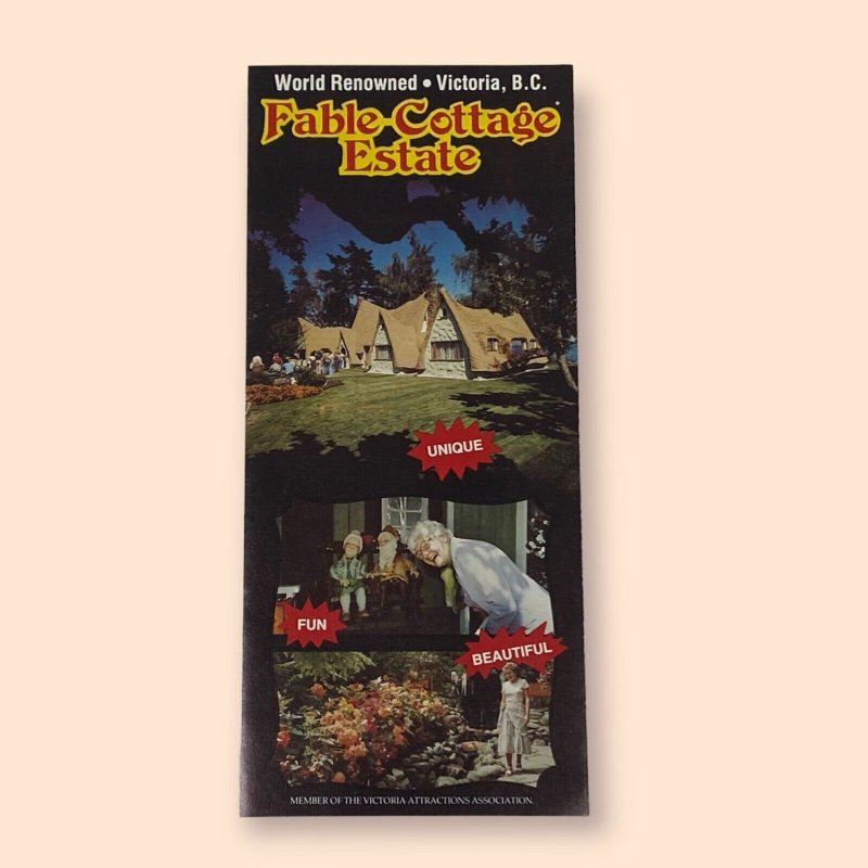 1970s Fable Cottage Estate, Victoria BC Canada, Fold-out Travel ...